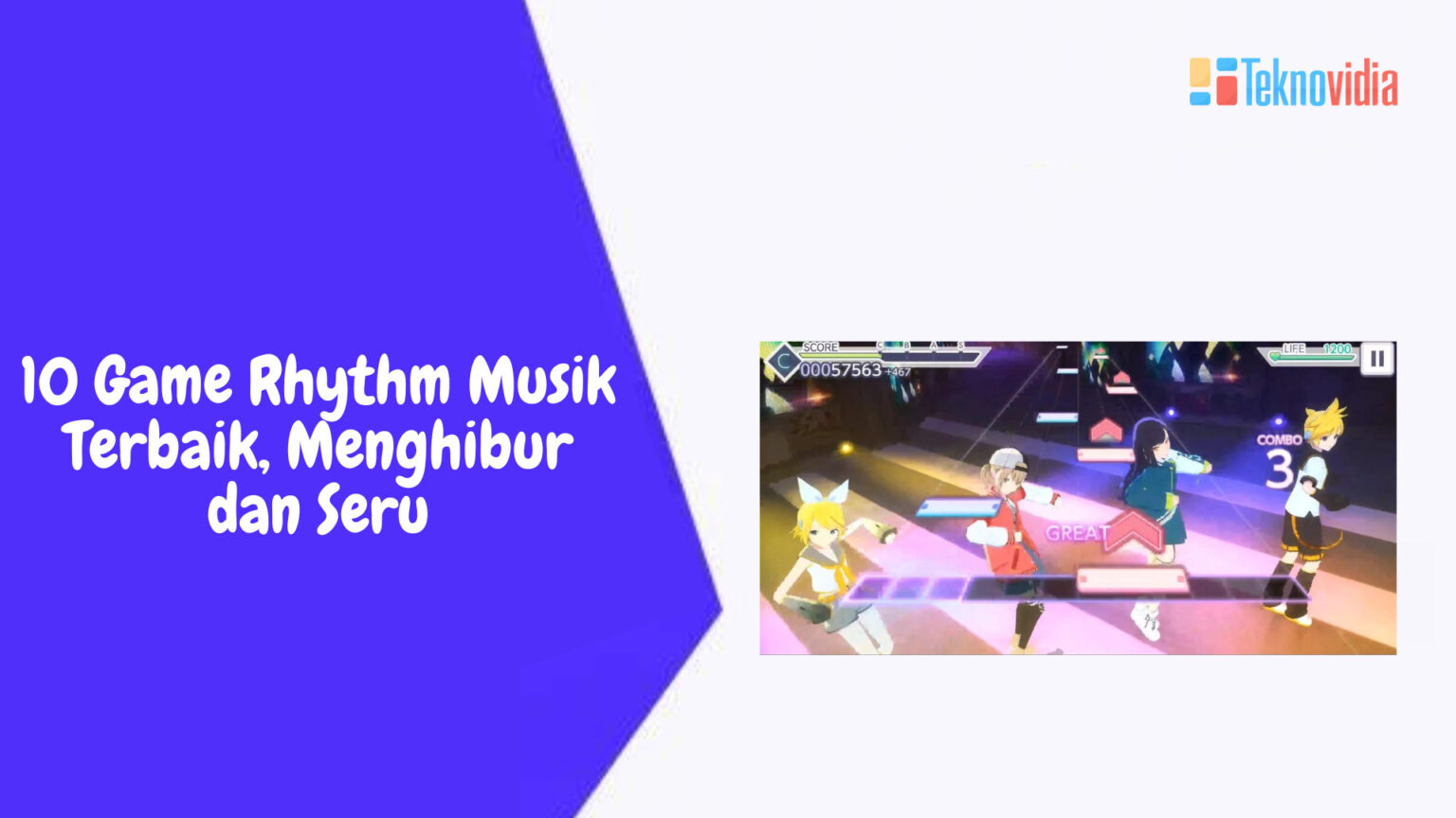 10 Game Rhythm Musik Terbaik, Menghibur dan Seru - Teknovidia