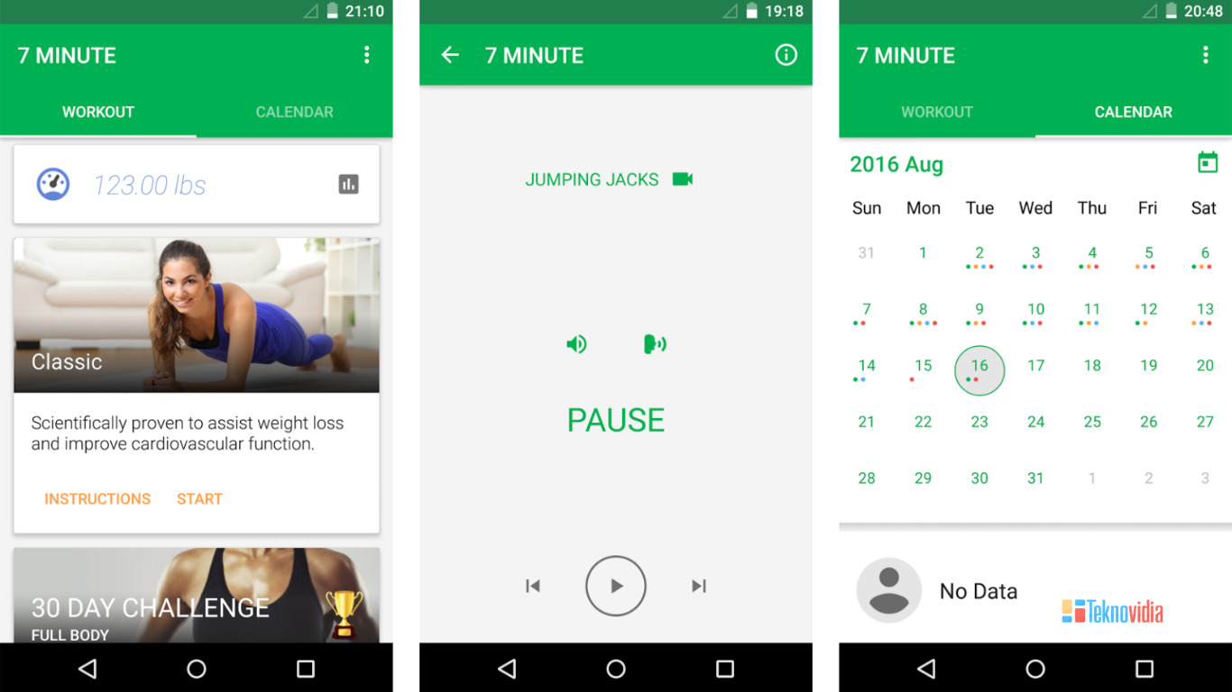10 Aplikasi Fitness Terbaik, Tak Perlu ke Gym! - Teknovidia