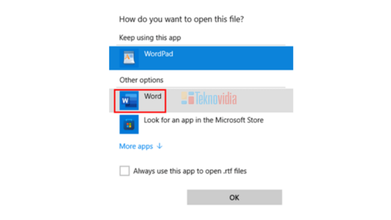 Cara Convert File WordPad ke Microsoft Word - Teknovidia