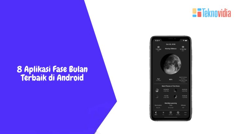 8 Aplikasi Fase Bulan Terbaik di Android - Teknovidia