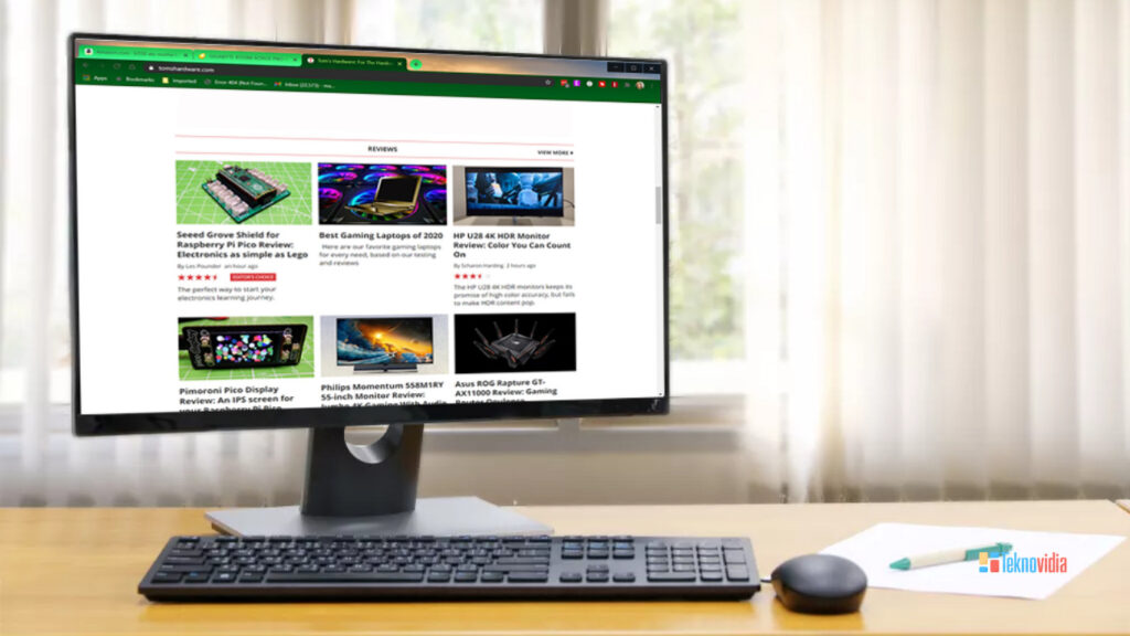 10 Monitor 4K Murah Terbaik 2023, Warna Tajam! - Teknovidia