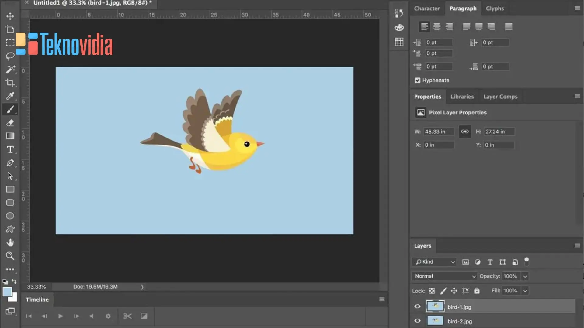 Tutorial Lengkap Cara Membuat GIF Di Photoshop , Ayo Coba! - Teknovidia