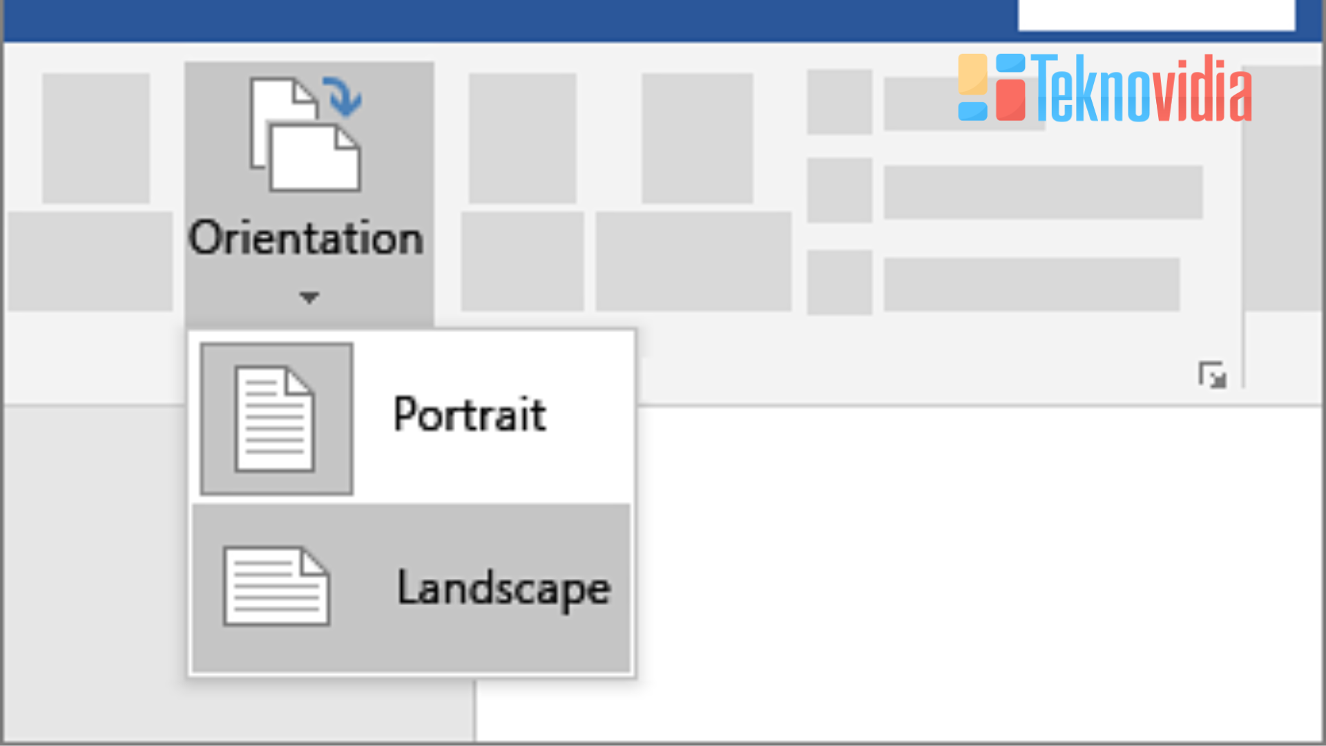 Begini Cara Membuat Landscape Di Word Hanya 1 Halaman! - Teknovidia