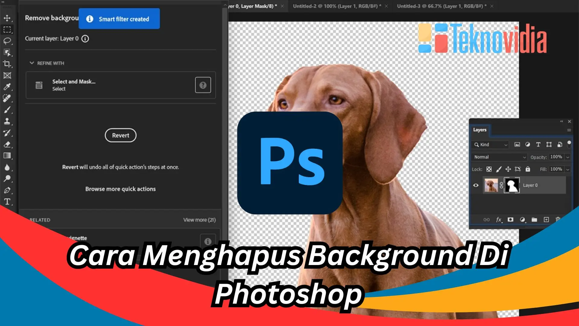 Cara Menghapus Background Di Photoshop : 5 Metode Mudah - Teknovidia
