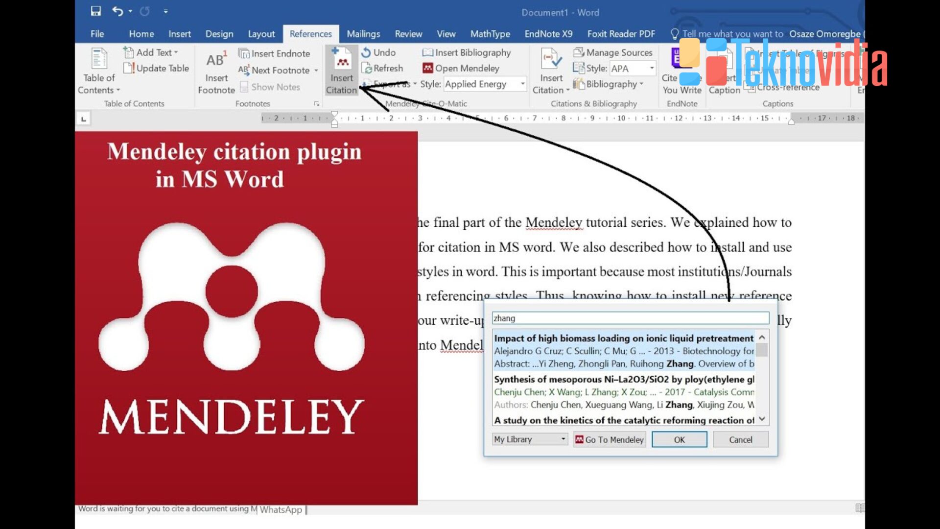 2 Cara Menghubungkan Mendeley Ke Word : Mana Yang Lebih Cocok? - Teknovidia